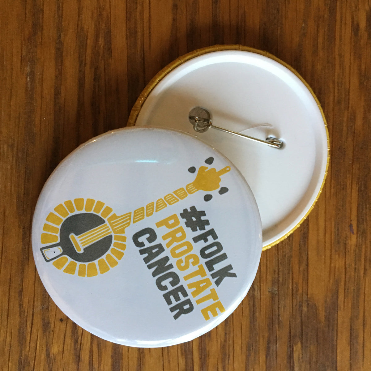 Folk Prostate Cancer Badge – Pure Records