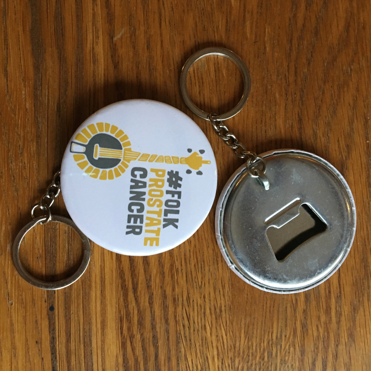 Folk Prostate Cancer Key Ring/Bottle Opener – Pure Records